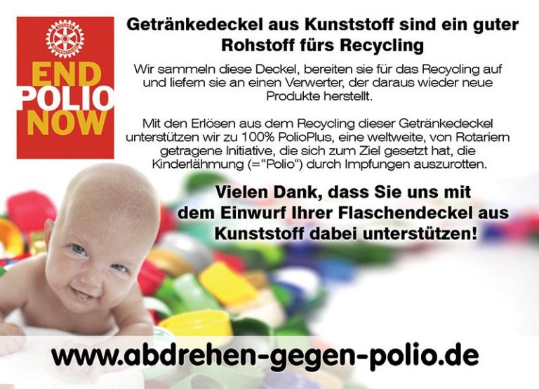 Abdrehen gegen Polio